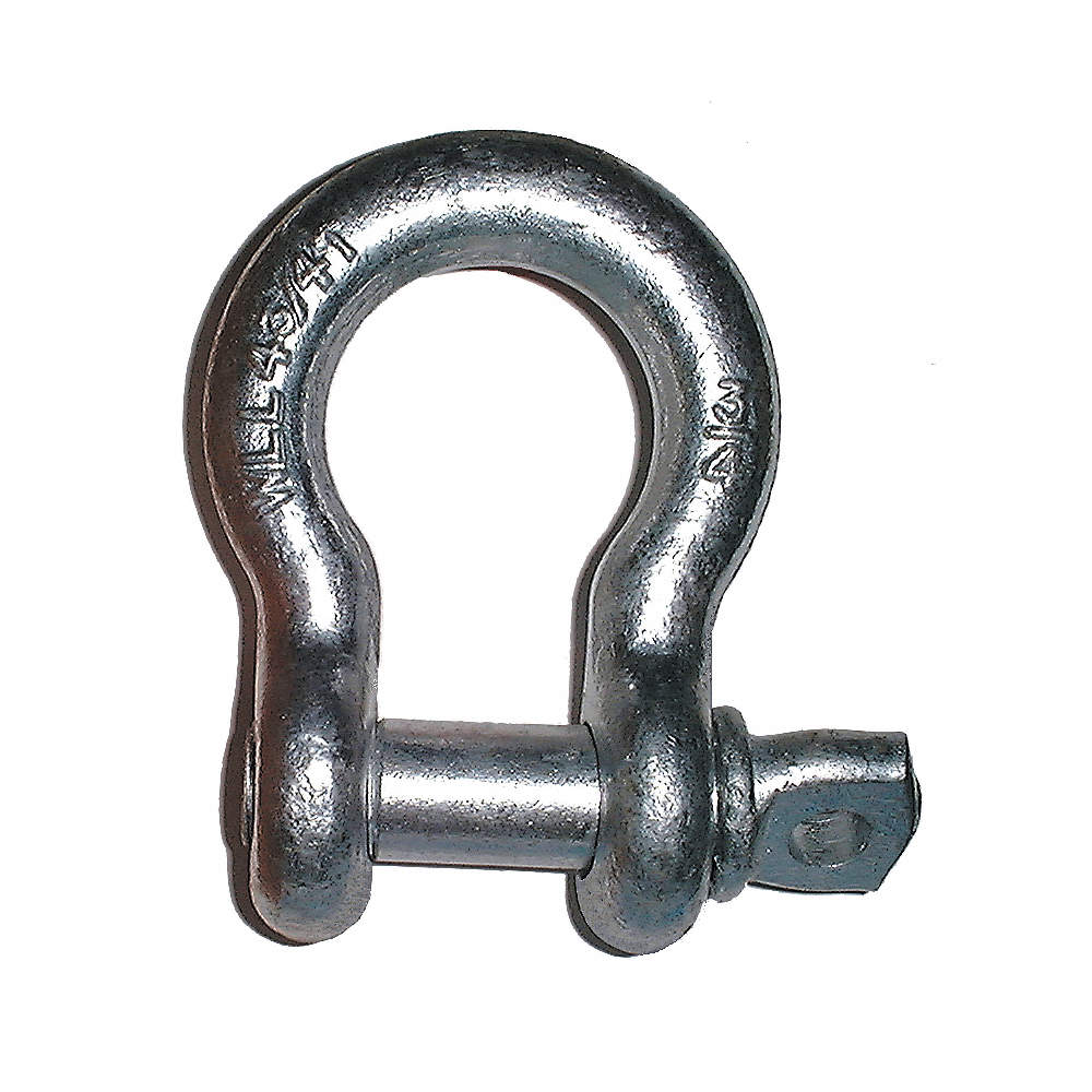 MANILLE D'ANCRAGE AVEC PIN GALVANISE 1/4" - 2902-5016 – Groupe JSV