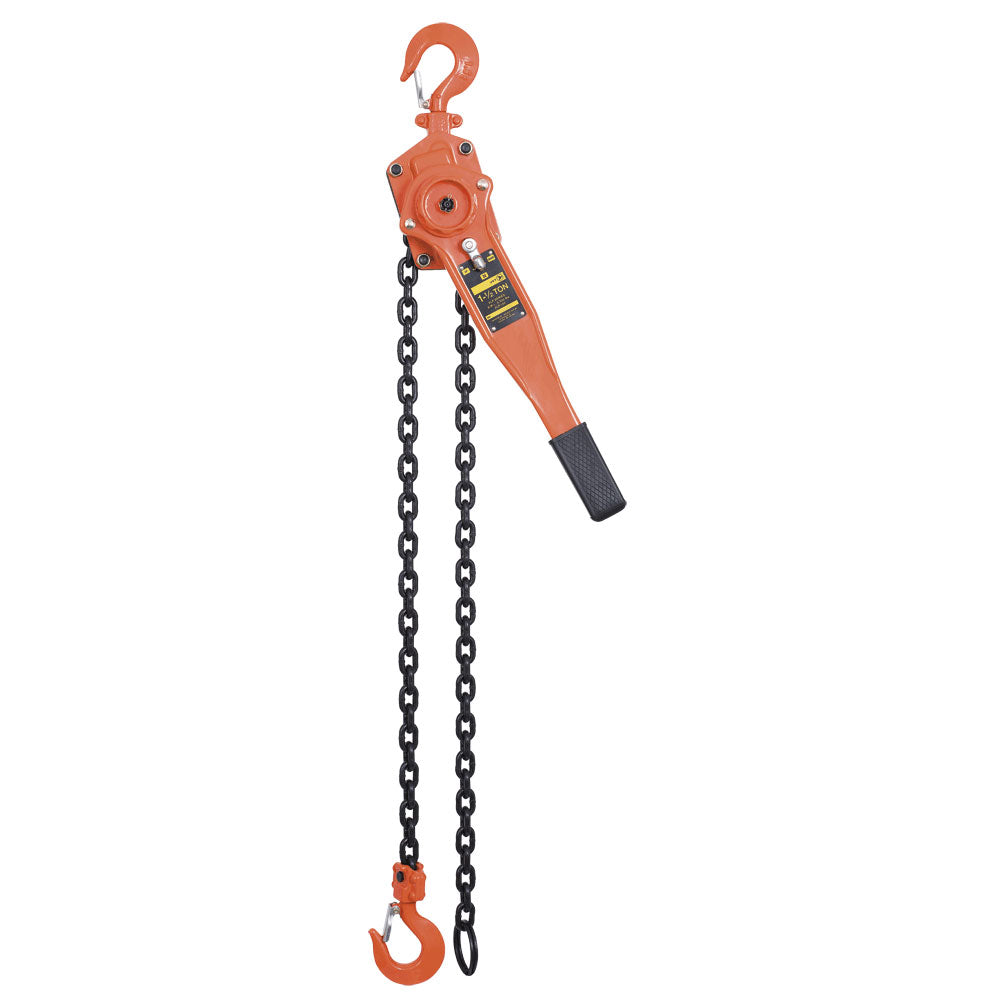 PALAN A LEVIER 1-1/2 TONNE 10' CHAINE - 110307 – Groupe JSV