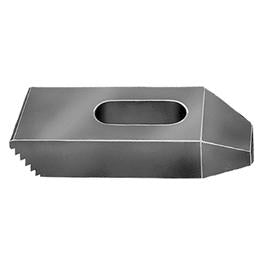 Serrated 1" x 10" mounting bracket with notched wedge - 217438 – Groupe JSV