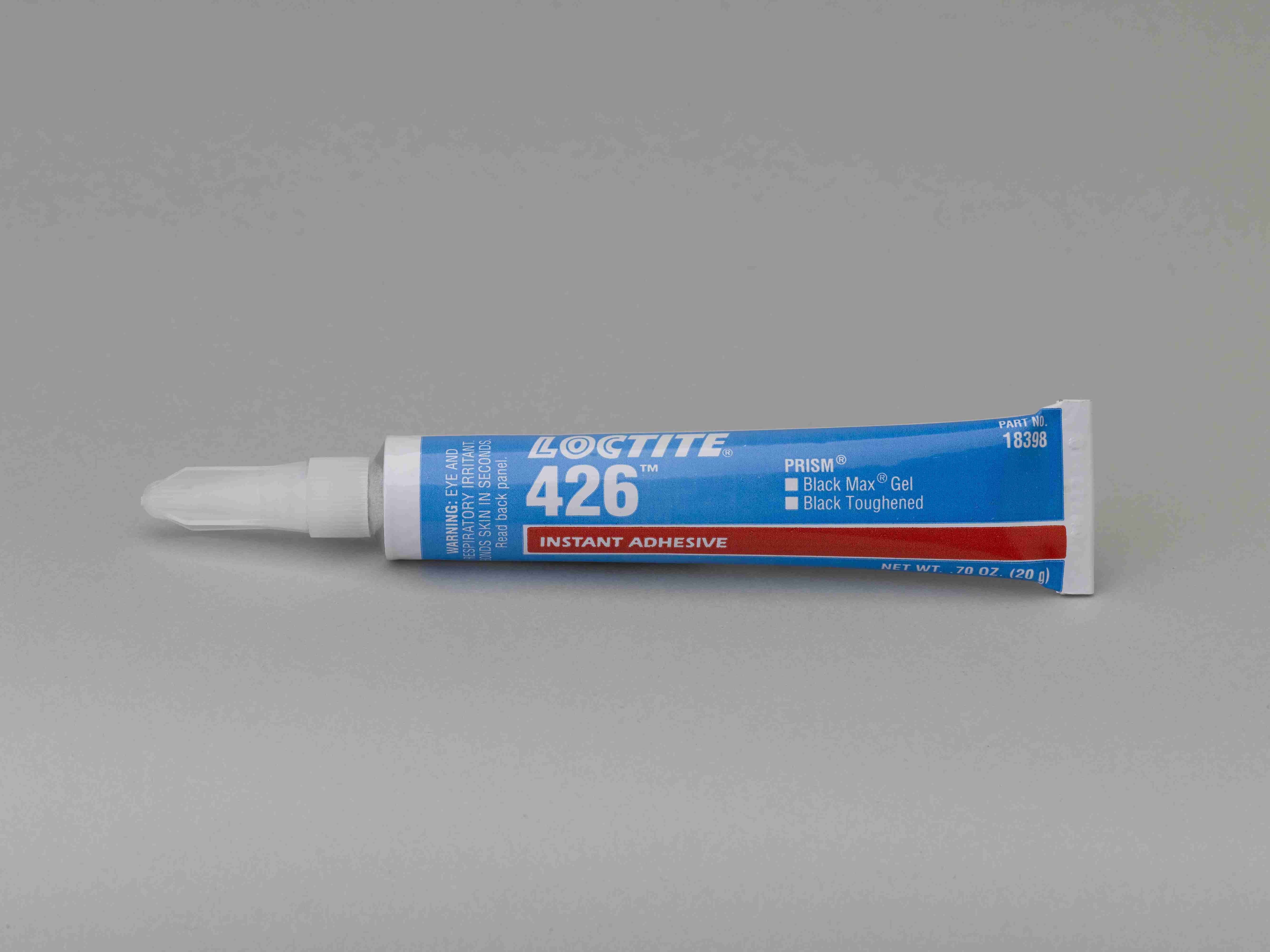 PRISM 426 REINFORCED INSTANT ADHESIVE GEL BLACK 20 GM NET WT. TUBE-229 ...