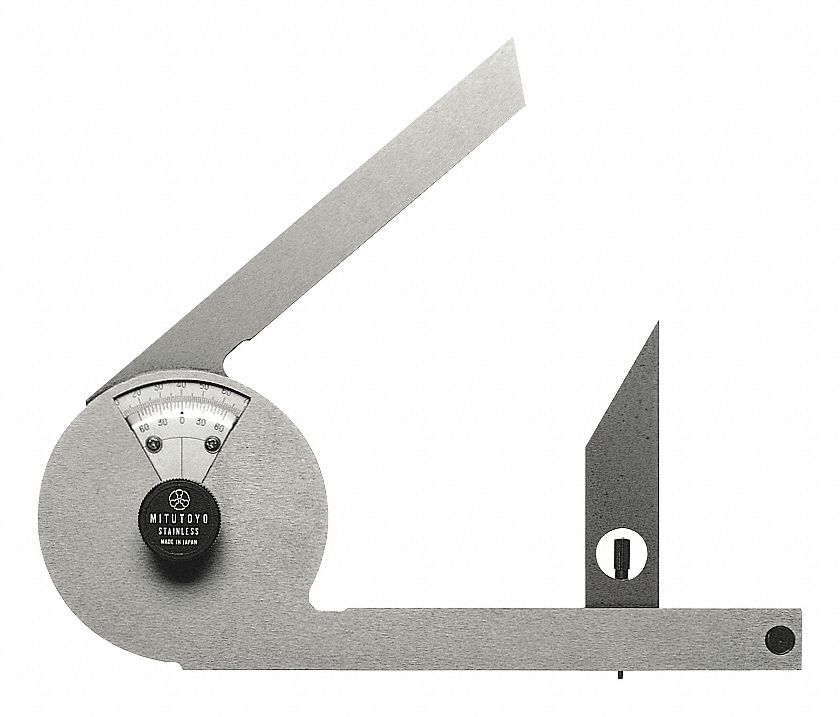 STAINLESS STEEL ANGLE PROTRACTOR – Groupe JSV