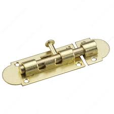 2-1/2" BARREL LOCK BRASS FINISH – Groupe JSV