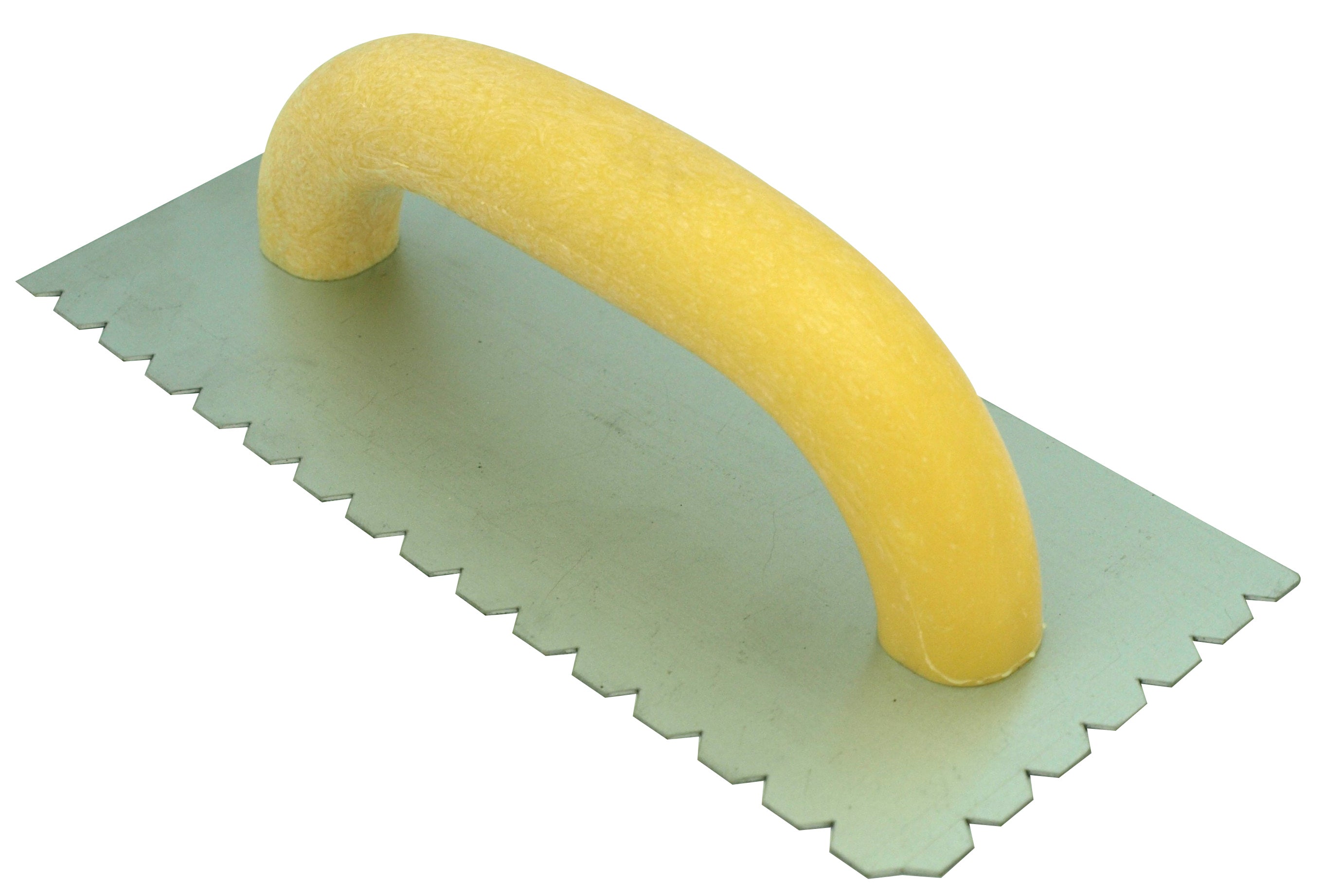 Ceramic Trowel (3/16 x 1/4 x 5/16) with V-Shaped Teeth - 07424 – Groupe JSV