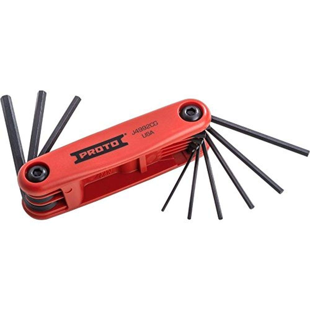 9-Piece Short Folding Allen Key Set – Groupe JSV