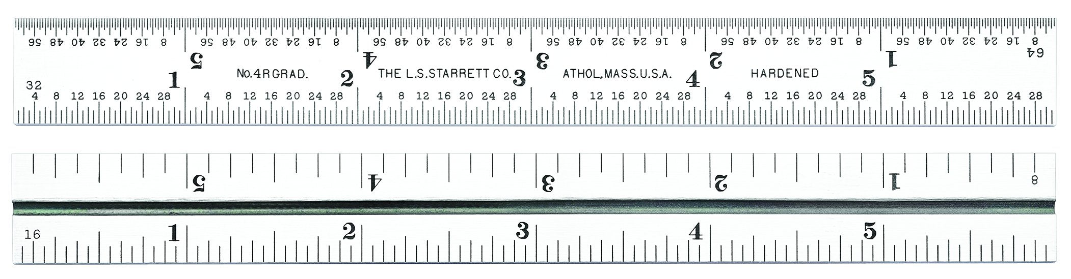 6" Ruler Only (Graduations 8-16-32-64) - B33J-4R - B33J-4R – Groupe JSV