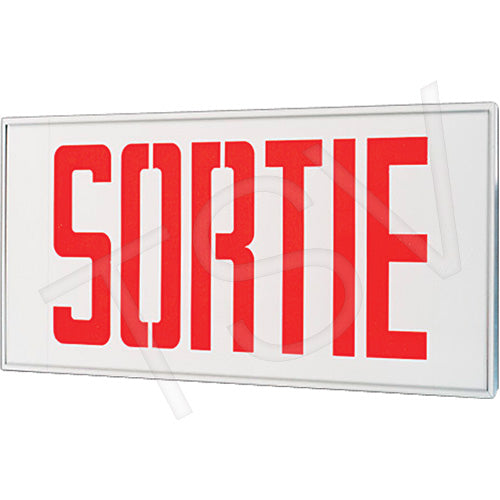 Exit Sign C860 120V AC 17-1/2 x 18-1/2 ONLY - XB933 – Groupe JSV